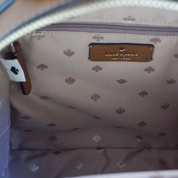 kate spade | Bags | Kate Spade Jackson Medium Leather Backpack Brown ...
